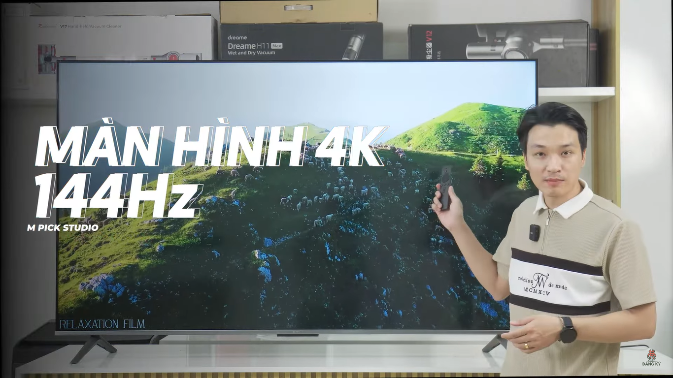 Đánh giá chi tiết TV Xiaomi S75 – 75 inch 4K 144Hz - M Pick Studio