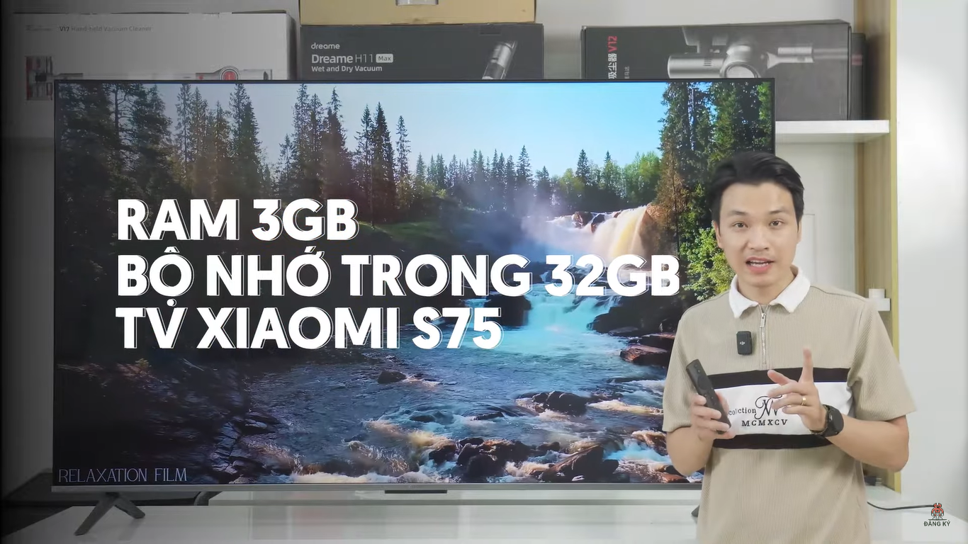 Đánh giá chi tiết TV Xiaomi S75 – 75 inch 4K 144Hz - M Pick Studio